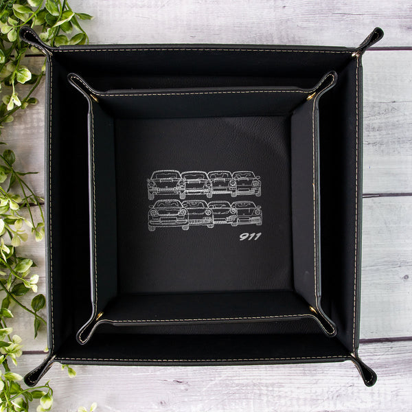911 Evolution Leather Valet Tray - TrendySweety
