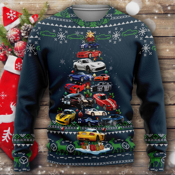 Viper Christmas Sweater - TrendySweety