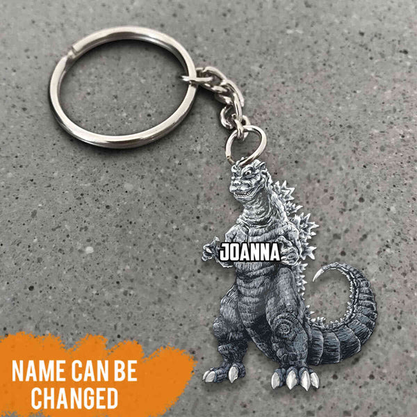 Personalized Godzilla Keychain - TrendySweety